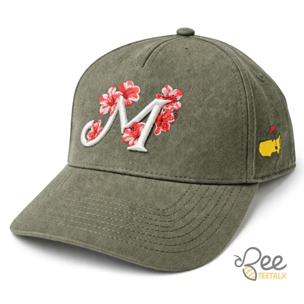 2026 Masters Augusta National Golf Club Azalea Embroidered Baseball Hat ...